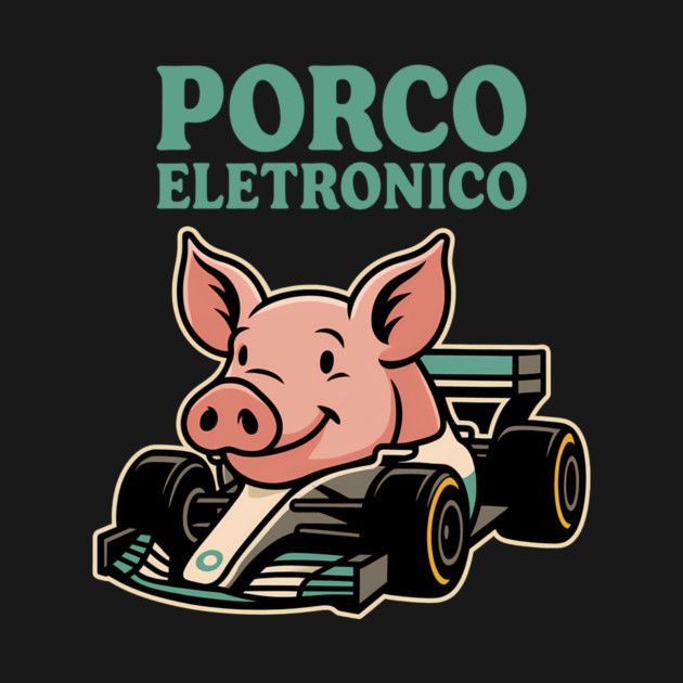 Porco Eletronico Meme – Italian Brainrot Racing Pig - Racing Pig - Hat ...