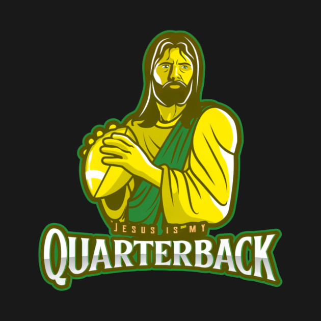 Jesus Is My Quarterback Green Bay - youbmr #86 - Green Bay Packers - T ...