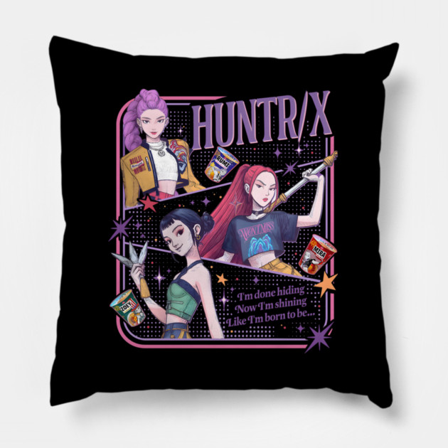K-Pop Demon Hunters Huntrix - Kpop Fan Merchandise - Pillow | TeePublic