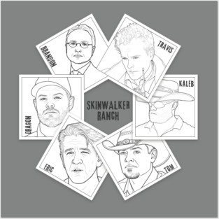 skin walker coloring pages