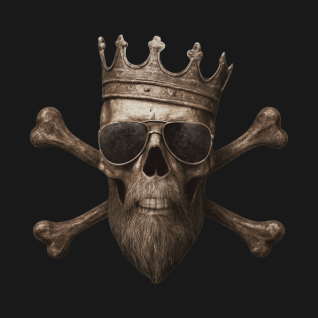 RubyDuby138 Realistic Jolly Roger - Pirate - T-Shirt | TeePublic