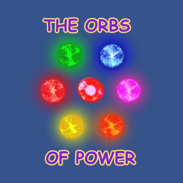 Orbs of Power - Powerorbs - T-Shirt | TeePublic