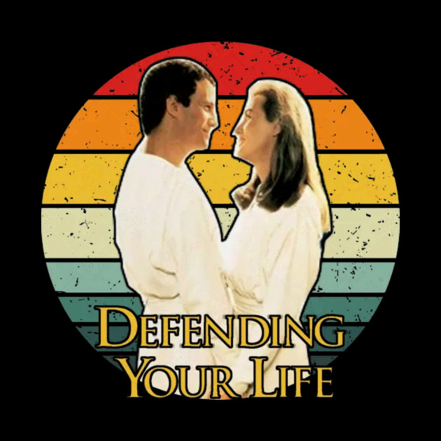 Defending Your Life Old Movie - Movie Art - Pin | TeePublic