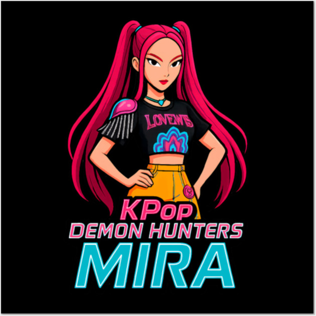 Mira - KPop Demon Hunters Character - Demon Hunters Kpop - Posters and ...
