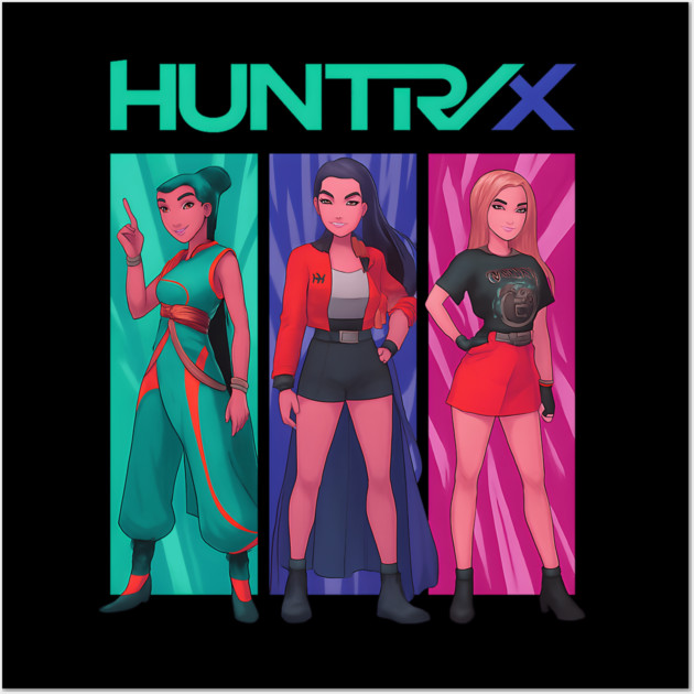 Huntrix Kpop Demon Hunters - Kpop Demon Hunters - Posters and Art Prints | TeePublic