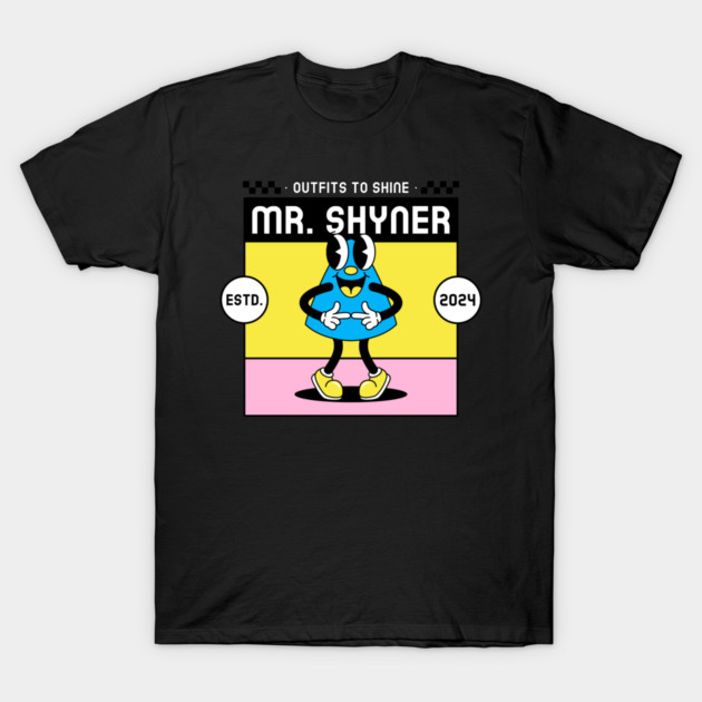 Outfits to Shine – Mr. Shyner | Playful Mascot Logo, Colorful ...