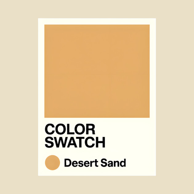 Desert Sand Color Swatch – Best Warm Beige Minimalist Design - Beige ...