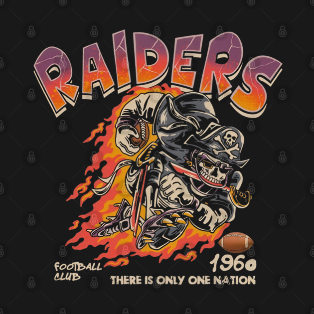 Las Vegas There Is Only One Nation - Las Vegas Raiders - T-Shirt ...
