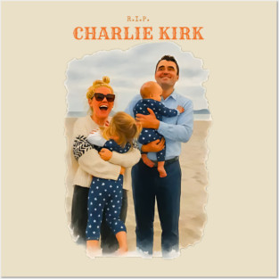 Charlie Kirk Posters and Art Prints for Sale | TeePublic