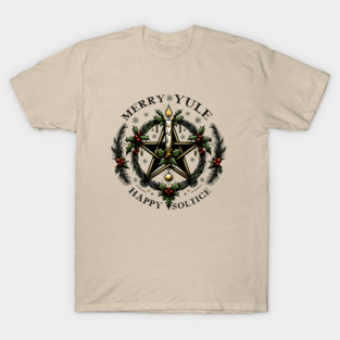 Happy Solstice Yule Trees T-Shirts for Sale | TeePublic