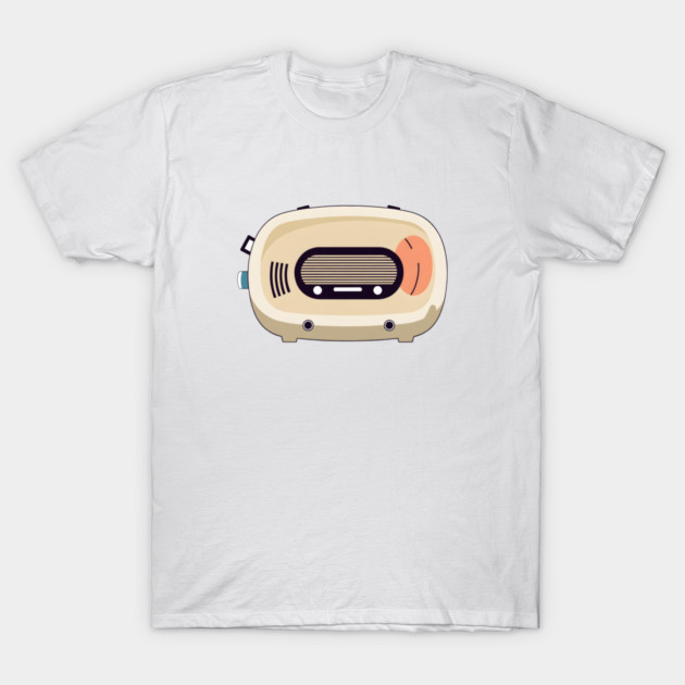 Analog Wave Radio - Soft Retro Icon - Retro Radio - T-Shirt | TeePublic