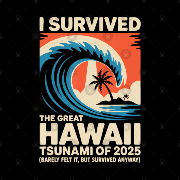 Hawaiian Vacation I Survived Hawaii Tsunami 2025 - Funny Vacation ...