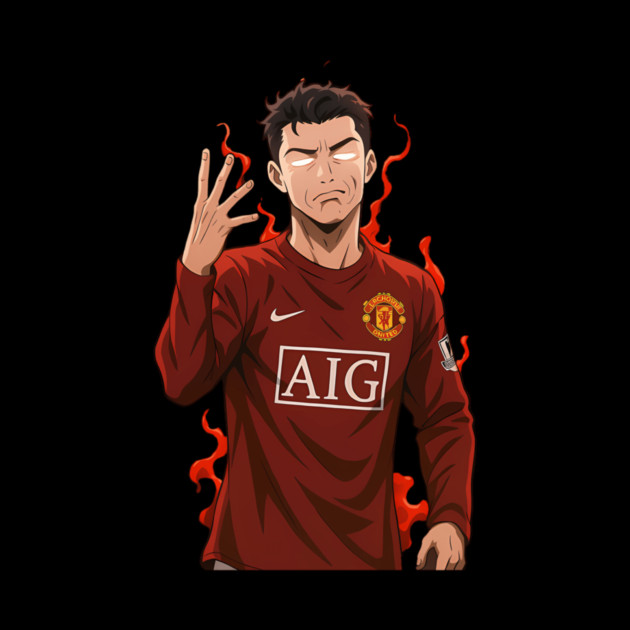 Cristiano Ronaldo Anime Art Blue Lock Inspired Football Legend ...