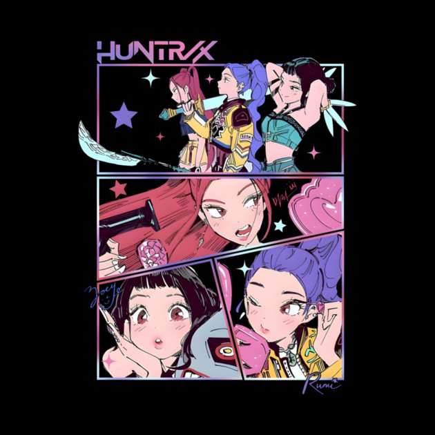 Huntrix Kpop Demon Hunters - Kpop Demon Hunters - Phone Case | TeePublic