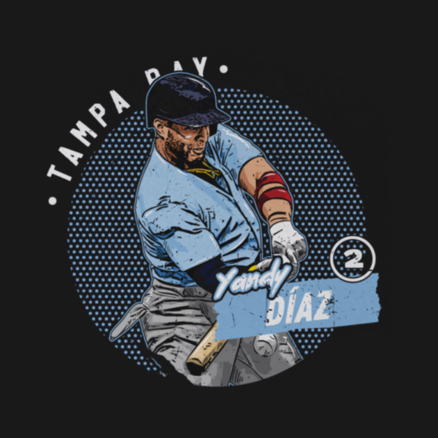 Yandy Diaz Tampa Bay Dots - Baseball - T-Shirt | TeePublic