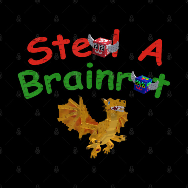 Steal A Brainrot Dragon Cannelloni Gamer For - Kids Gamer Wear - Socks ...