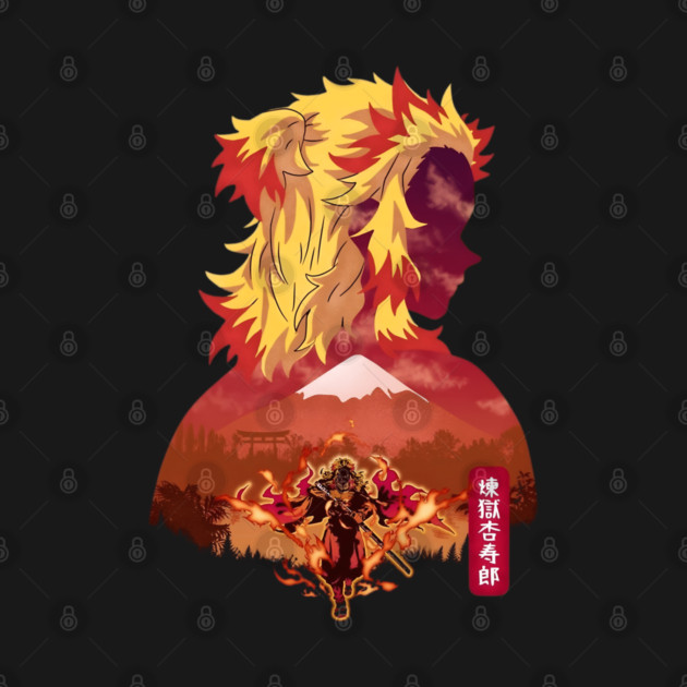 Rengoku Kyojuro - Demon Slayer - Anime Custom Wear - T-Shirt | TeePublic