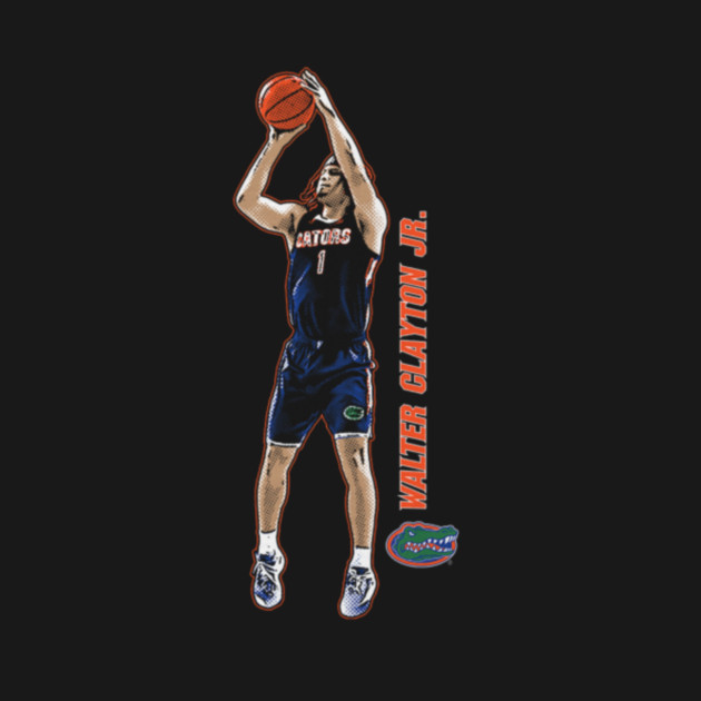 Walter Clayton Jr. Signature Cartoon - Walter Clayton Jr - T-Shirt ...
