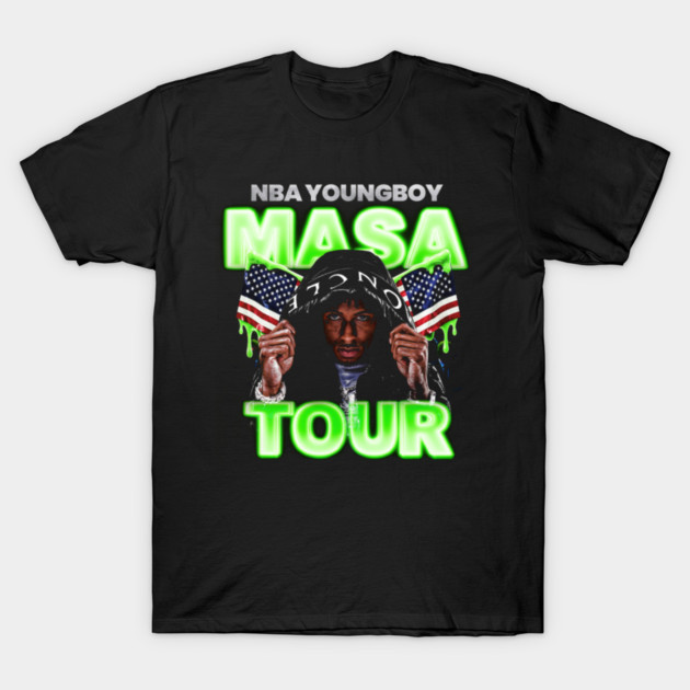 NBA Youngboy Masa Tour - Nba Youngboy - T-Shirt | TeePublic