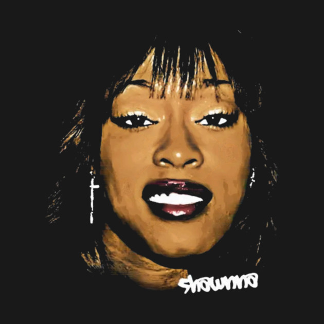 Shawnna Rapper Face Vintage - Shawnna - T-Shirt | TeePublic