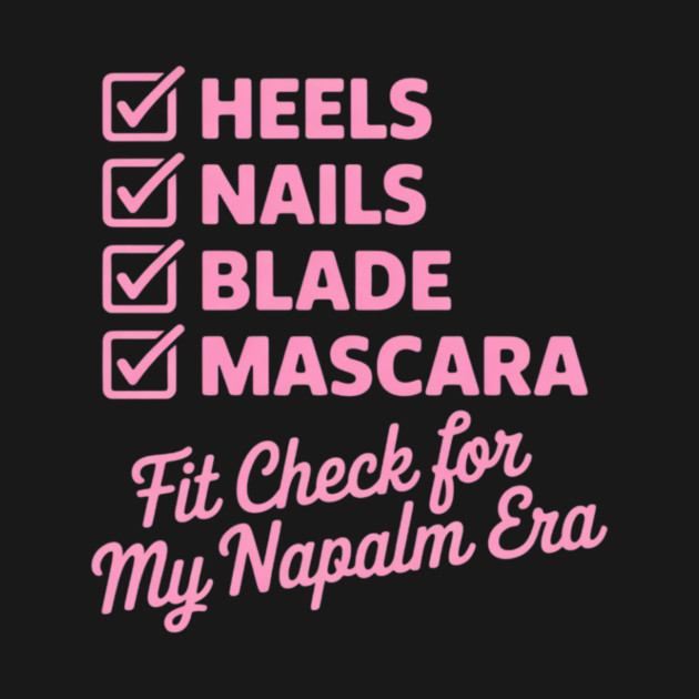 Heels Nails Blade Mascara Fit Check for My Napalm Era - Heels Nails ...