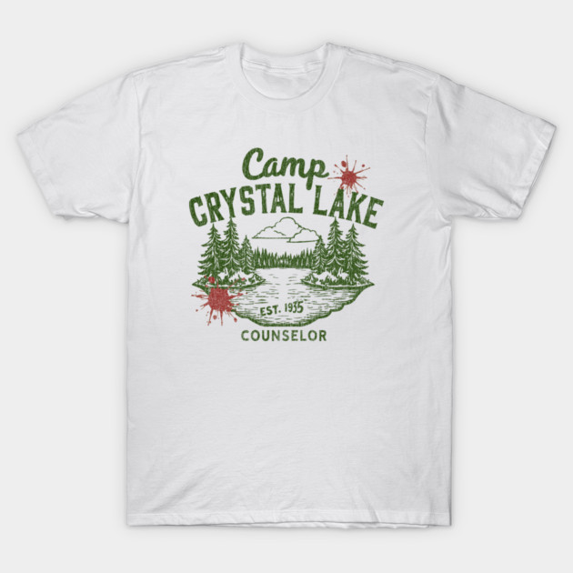 Camp-Crystal-Lake-Counselor - Camp Crystal Lake Counselor - T-Shirt ...