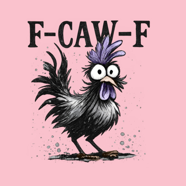 F Caw F Chicken - F Caw F Chicken - T-Shirt | TeePublic