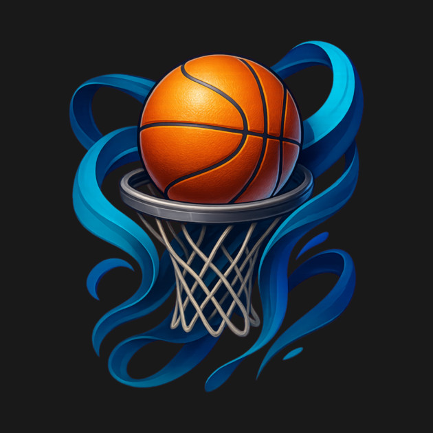 Color Splash Basketball Hoop – Slam Dunk Tie Dye Net - Basketball - T ...