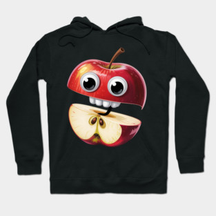 Niche Fruits Apple Meme Brainrot Hoodies for Sale | TeePublic