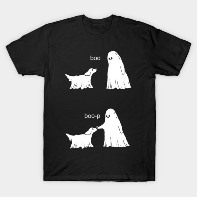 Boo Boop Ghost And Dog - Boo Boop Ghost And Dog - T-Shirt | TeePublic