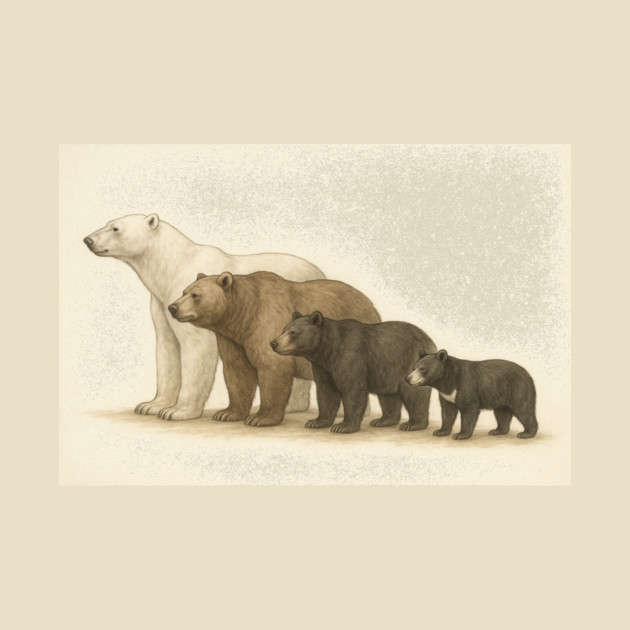 Bear Size Lineup — Realistic Comparison - Bear Size Comparison - T ...