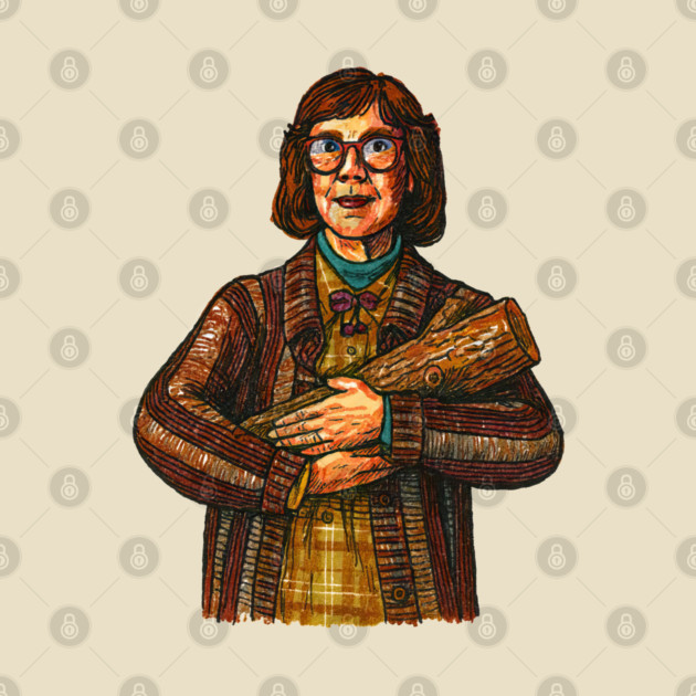 Log Lady Fan Art - David Lynch - T-Shirt | TeePublic