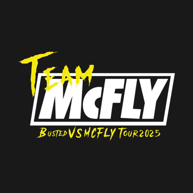 Busted vs McFly party - Pop Rock - T-Shirt | TeePublic