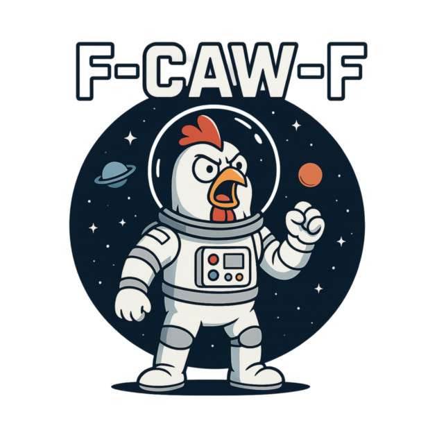F-Caw-F-Chicken - F Caw F Chicken - T-Shirt | TeePublic
