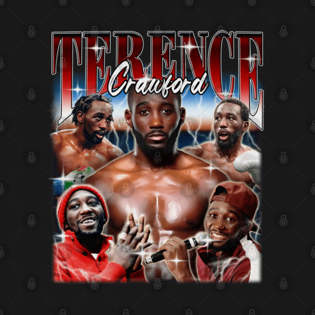 Terence Crawford Retro Boxing Champion Fan - Terence Crawford - T-Shirt | TeePublic