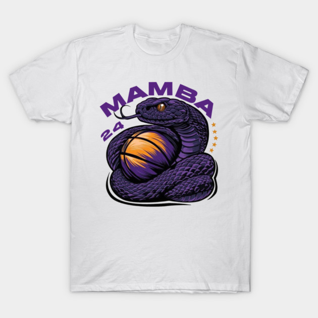 Snake Basketball - Black Mamba - Black Mamba - T-Shirt | TeePublic
