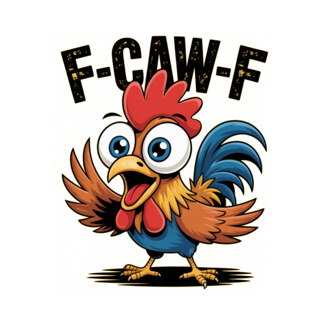 F Caw F Chicken - Caw - T-Shirt | TeePublic