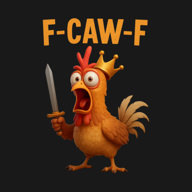 F-Caw-F-Chicken - F Caw F Chicken - T-Shirt | TeePublic