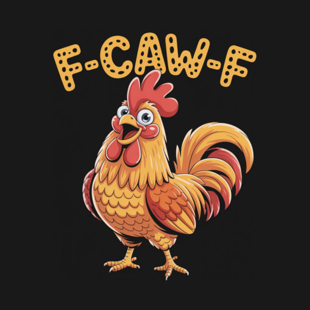 F Caw F Chicken - Chicken - T-Shirt | TeePublic