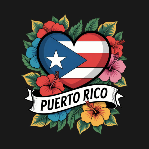 Puerto Rico Flag Hispanic Heritage Month Boricua Rican - Hispanic ...
