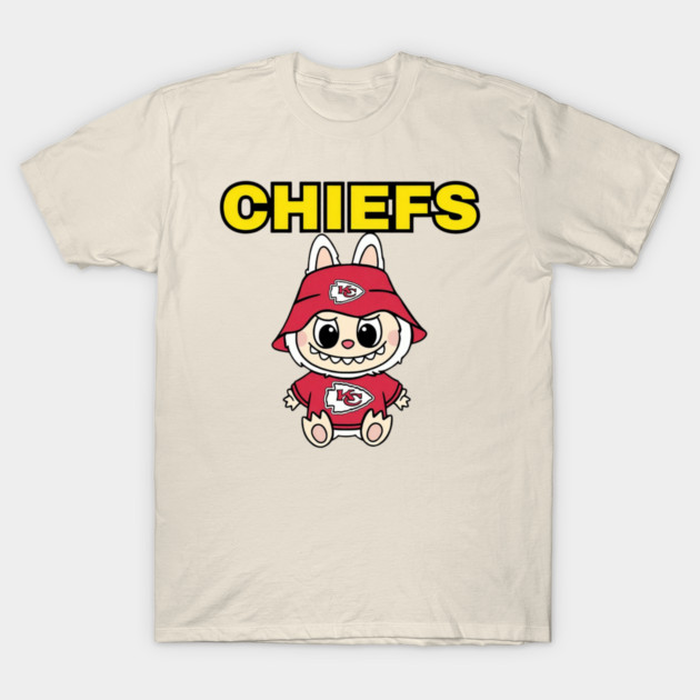 Labubu Football CHIEFS - Labubu Football Chiefs - T-Shirt | TeePublic