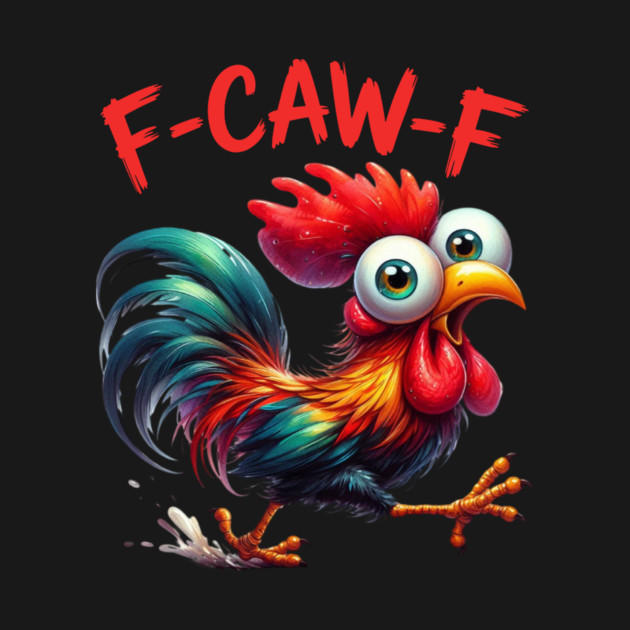 F Caw F Funny Chicken Humor F Caw F Quote Rooster Meme - F Caw F Funny ...
