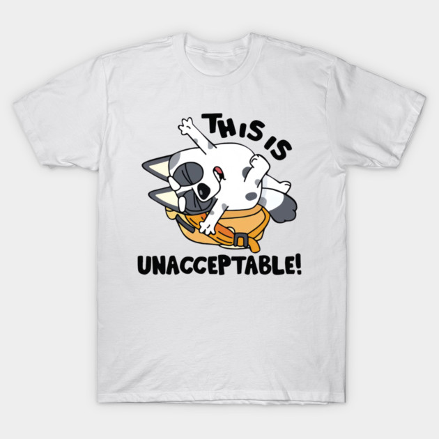 This Is Unacceptable Funny Cartoon Character - This Is Unacceptable - T ...