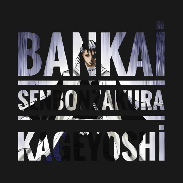 Bleach Byakuya Bankai Art - Bleach Anime Art - T-Shirt | TeePublic