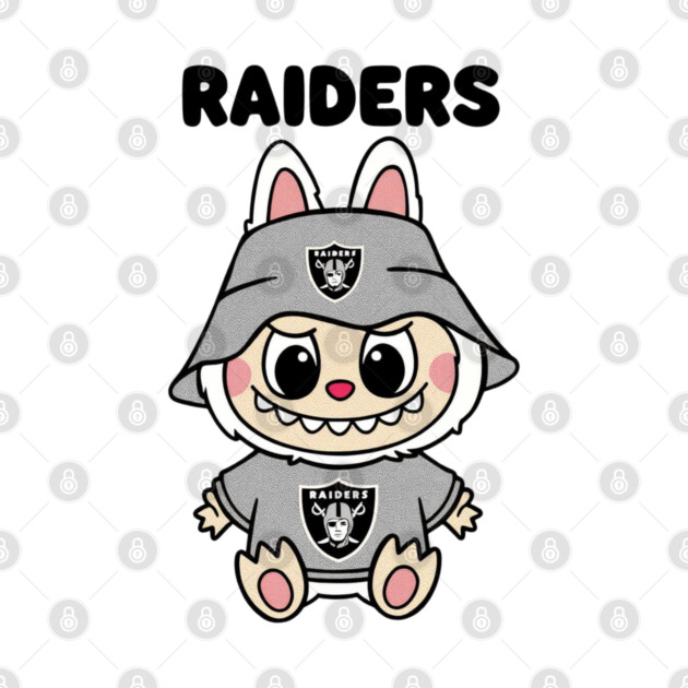 Labubu Football Raiders - Labubu Football Raiders - T-Shirt | TeePublic