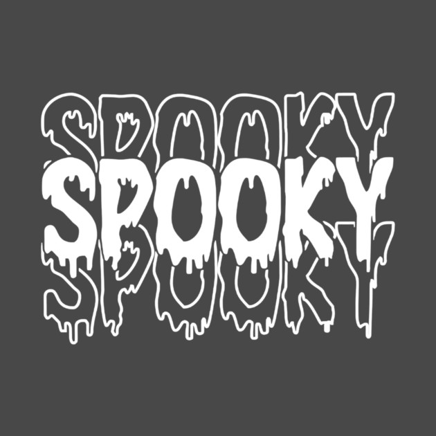 Spooky Dripping Letters White Creepy Halloween Text - Spooky Dripping ...