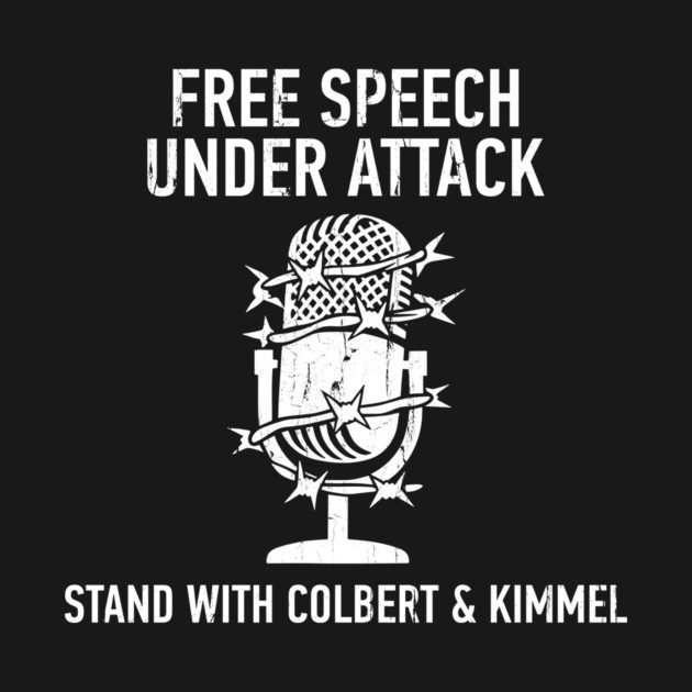 Free Speech Under Attack - Free Speech Under Attack - T-Shirt | TeePublic