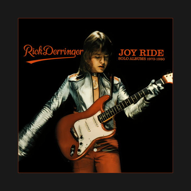 Rick Derringer Joy Ride - Rick Derringer Music - T-Shirt | TeePublic