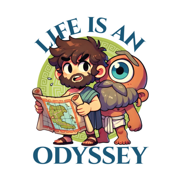 Odysseus and Cyclops, Life is an Odyssey Greek Mythology - Odysseus - T ...