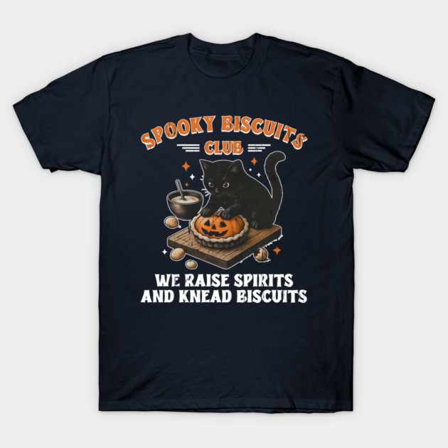 Spooky Biscuits Club - Spooky Biscuits Club - T-Shirt | TeePublic